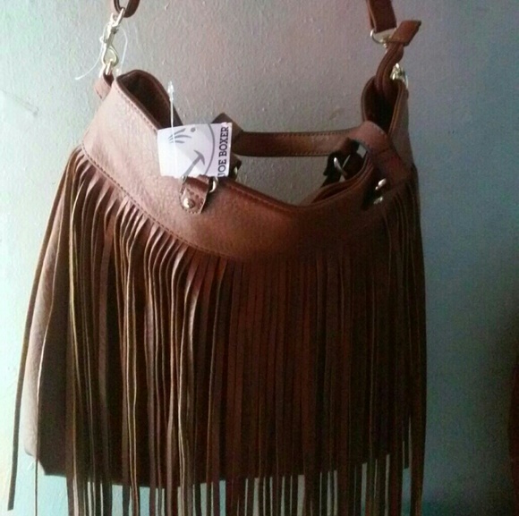 Joe Boxer | Bags | Leather String Handcrossbody Bag | Poshmark
